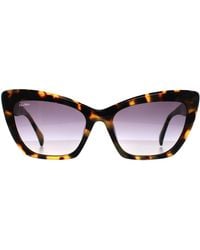 Max Mara Square Havana Gradient Mm0037/S Emme9 in Black | Lyst UK