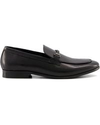 Dune Sheldon Plaited Snaffle Shoes in Black for Men | Lyst UK