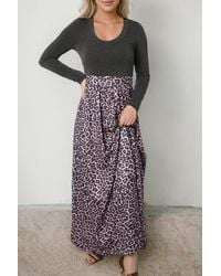 Everyday the Label Smocked Long Sleeve Dress in Green | Lyst UK