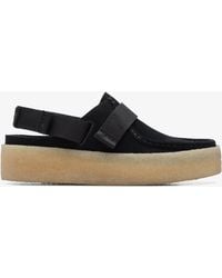 Clarks Solevana Strap Shoes in Black | Lyst UK