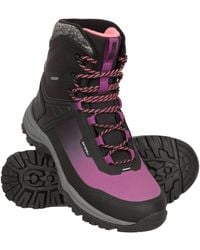 Mountain Warehouse 'Arctic' Snow Boots Thermal Waterproof Winter Shoes ...