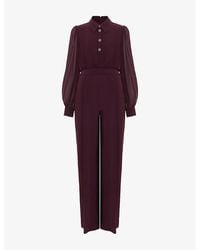 Phase Eight Emily Jumpsuit in Purple | Lyst