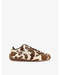 PUMA Speedcat Pony Hair in Brown | Lyst UK