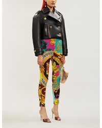Versace Leather jackets for Women - Up to 50% off at Lyst.com