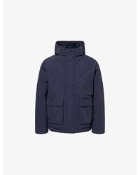 Arne Flap-Pocket Padded Jacket in Black for Men | Lyst UK