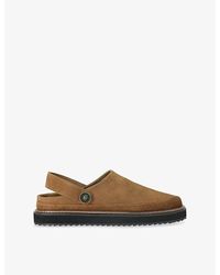 Kurt Geiger Woodford Suede Mules in Black for Men | Lyst UK