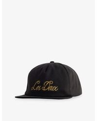 Les Deux Logo-Embroidered Cotton Dad Baseball Cap in Blue for Men | Lyst UK