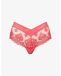 Passionata Rodeo Lace Shorty in Black | Lyst UK