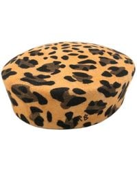 Ruslan Baginskiy Leopard-Print Trapper Hat in Grey | Lyst UK