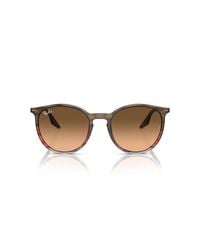 Ray-Ban Round-Frame Sunglasses in Metallic | Lyst UK