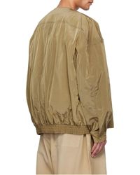 Hed Mayner Zip Bomber Jacket in Green for Men | Lyst Hed Mayner Zip Bomber Jacket in Green for Men | Lyst