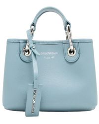 Emporio Armani Deer-Print Myea Mini Bag in Brown | Lyst UK