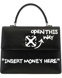 Off-White c/o Virgil Abloh Itney 1.4 Cash Inside Bag in Off-White c/o Virgil Abloh Itney 1.4 Cash Inside Bag in