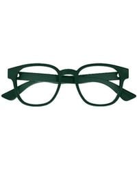 Gucci Square-Frame Optical Glasses in Natural for Men | Lyst UK