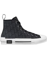 Dior High-Top Sneaker B23 in Black for Men | Lyst