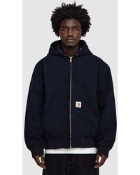 Carhartt Og Active Jacket "Stone Canvas Leaf" I034820 11 4O" in Black ...