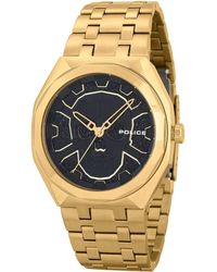 Police Pewgc0054205 Wadden Watch in Black for Men | Lyst UK
