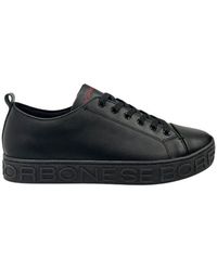 Borbonese Red Leather Men Sneaker for Men | Lyst UK
