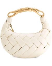 JW PEI Orla Weave Handbag in White | Lyst