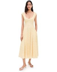 GUIZIO Leila Top in White | Lyst