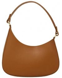 German Fuentes Italian Leather Shoulder Crossbody Bag in Black | Lyst