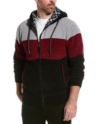 Point Zero Chenille Full Zip Hoodie in Black for Men | Lyst