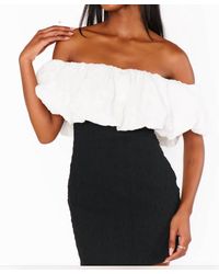 Show Me Your Mumu Anita Mini Dress in White | Lyst