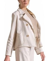 Elan Jacket in Natural | Lyst