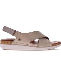 Revere Cottesloe Back Strap Sandal in Blue | Lyst