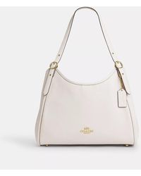 COACH Erin Shoulder Bag in Brown | Lyst