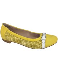 Alissa Collins Flats in Blue | Lyst