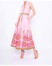 Flora Bea Jordyn Dress in White | Lyst