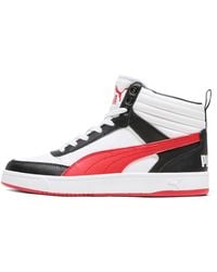 PUMA Dribble Mid Sneakers in Blue for Men | Lyst