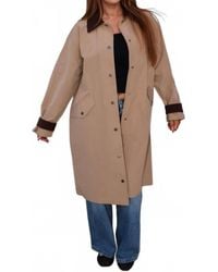 Active Basic Theodella Trench Coat in Blue | Lyst