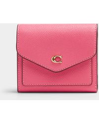 Pink COACH Wallets and cardholders for Women | Lyst