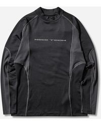 Nike Tech Base Layer Long Sleeve Top in Black for Men | Lyst UK