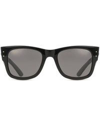 Ray-Ban Ray-Ban Rb0840Sf Mega Wayfarer Asian Fit 901/58 in Black | Lyst UK