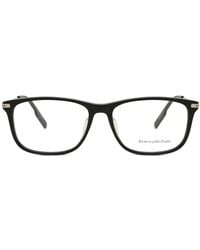 ZEGNA Ez5093D Asian Fit 014 in Black for Men | Lyst UK