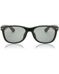 Ray-Ban Ray-Ban Rb2132F New Wayfarer Asian Fit 622/R5 in Black | Lyst UK