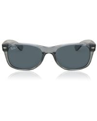 Ray-Ban Ray-Ban Rb2132 New Wayfarer Polarized 6608M2 in Black | Lyst UK