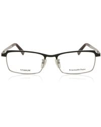 ZEGNA Ez5093D Asian Fit 014 in Black for Men | Lyst UK