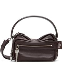 Acne Studios Crossbody Bag Bow Detail Adjustable Strap in Pink | Lyst UK