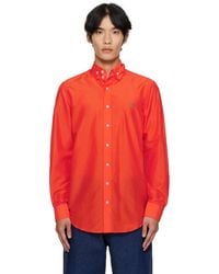 Vivienne Westwood Two-Button Krall Shirt in White for Men | Lyst UK