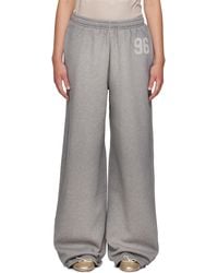 Acne Studios Sweatpant Logo Stamp in Black | Lyst UK