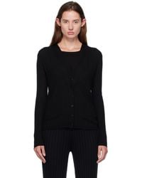 Lisa Yang Taupe Vanna Cardigan in Brown | Lyst UK