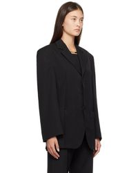 Jacquemus La Veste Baska in Black | Lyst Jacquemus La Veste Baska in Black | Lyst