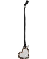 Ganni Pony Keychain in White | Lyst Canada