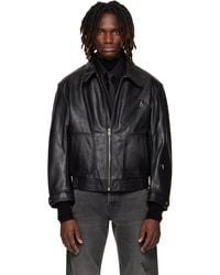 Enfants Riches Deprimes Buckles Leather Jacket in Grey for Men | Lyst UK