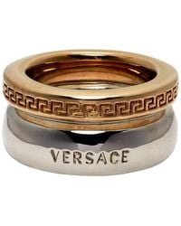 Versace Rings for Men - Up to 42% off at Lyst.com
