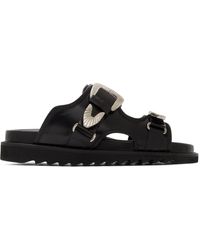 Toga Virilis Polido Sandals in Black for Men - Lyst